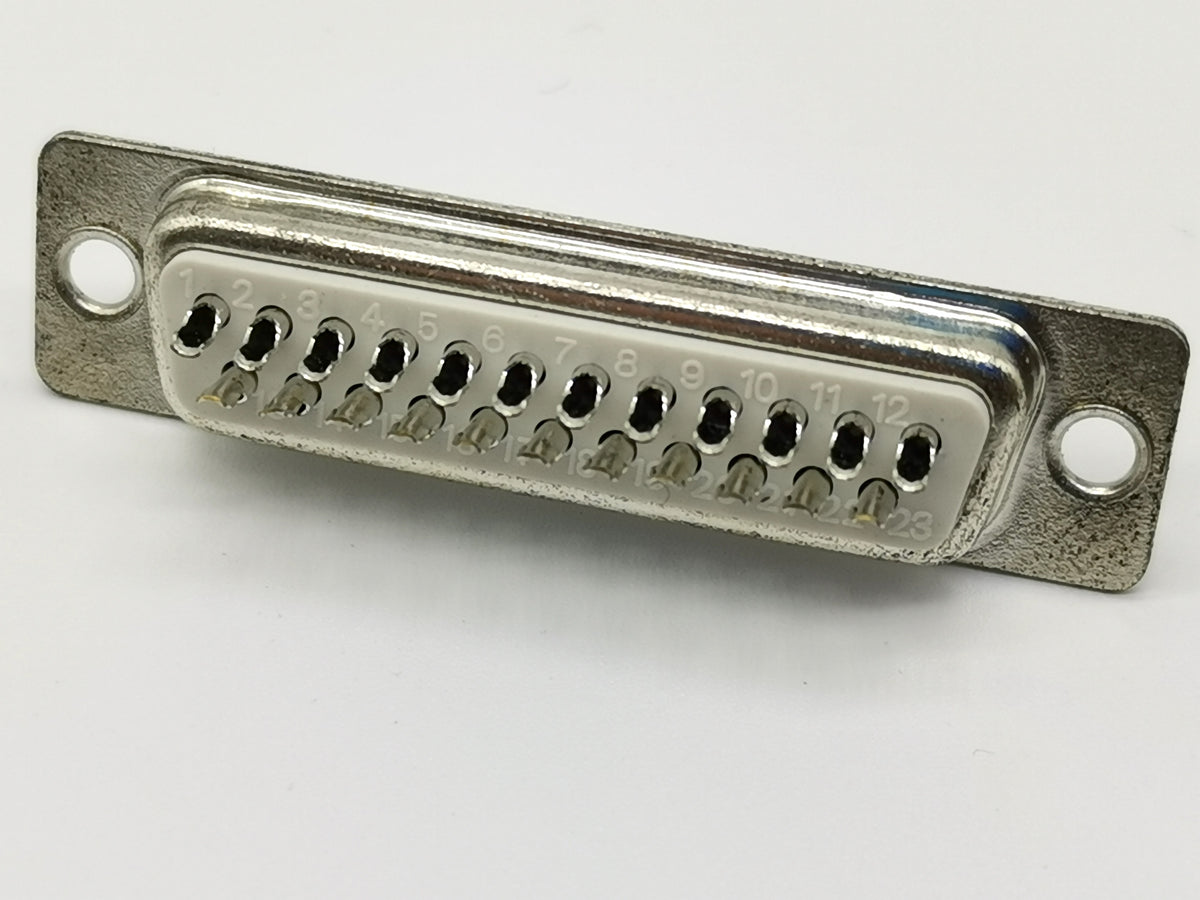 DB23 FEMALE CONNECTOR SOLDER SOCKET / HOOD AMIGA RGB VIDEO SCART ...