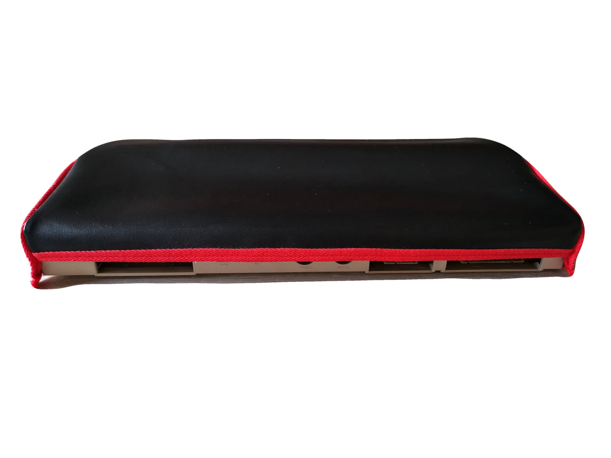 COMMODORE C64C - FAUX LEATHER BLACK DUST COVER - STYLISH – Retro Ready