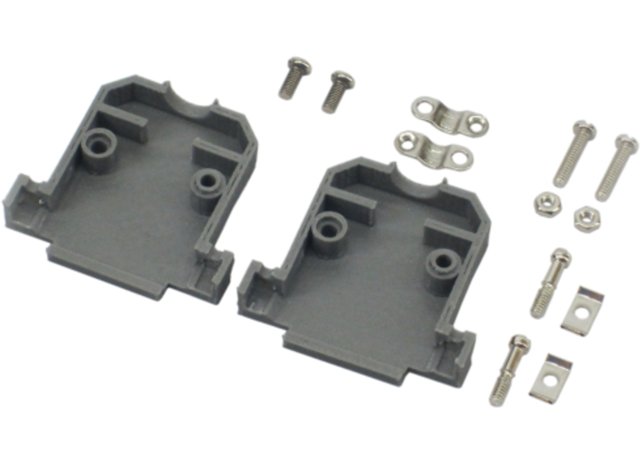 DB19 MALE CONNECTOR SOLDER SOCKET / HOOD APPLE NEXT ATARI ST / STE ...