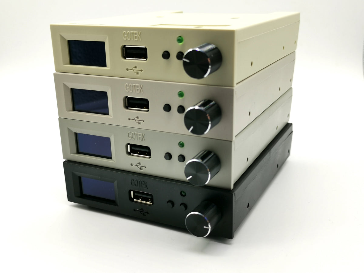 NEW GOTEK DRIVE - THE NEWEST FLASH FLOPPY INSTALLED - DARK GREY – Retro ...